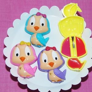 Magic | Makeup | Super Cute Bird Shaped Lip Glosses Set Of 4 | Poshmark